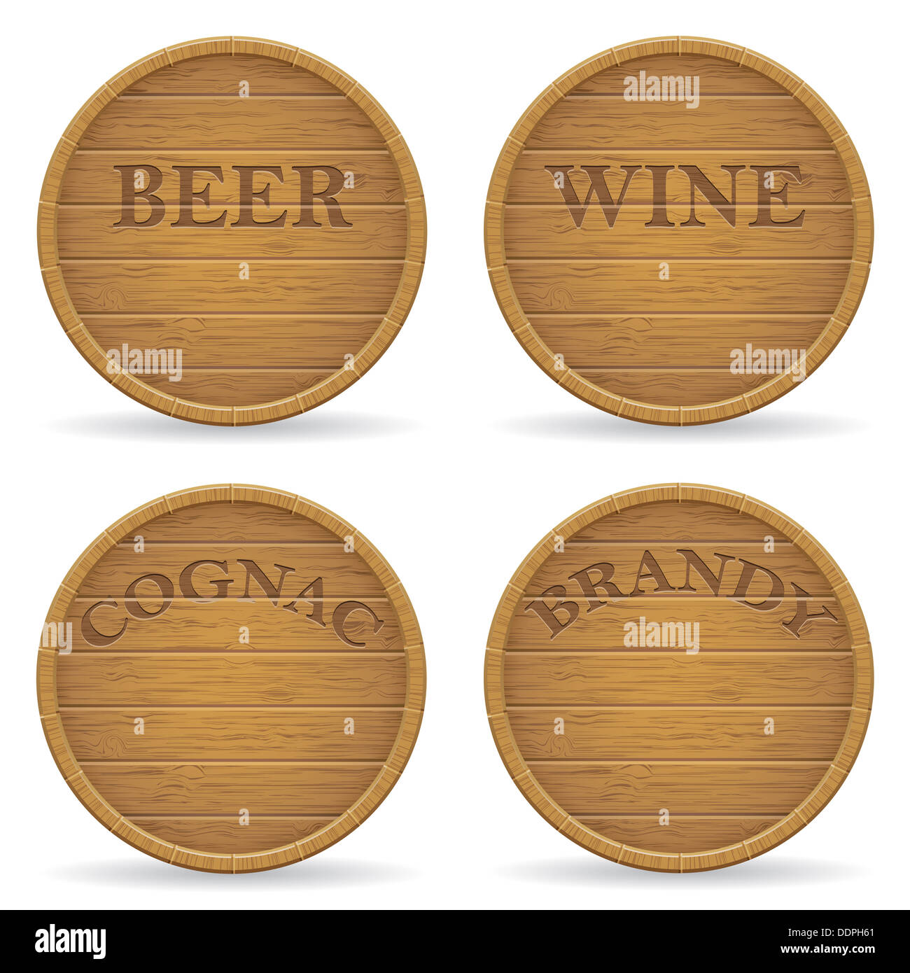 Hogshead barrel Cut Out Stock Images & Pictures - Alamy