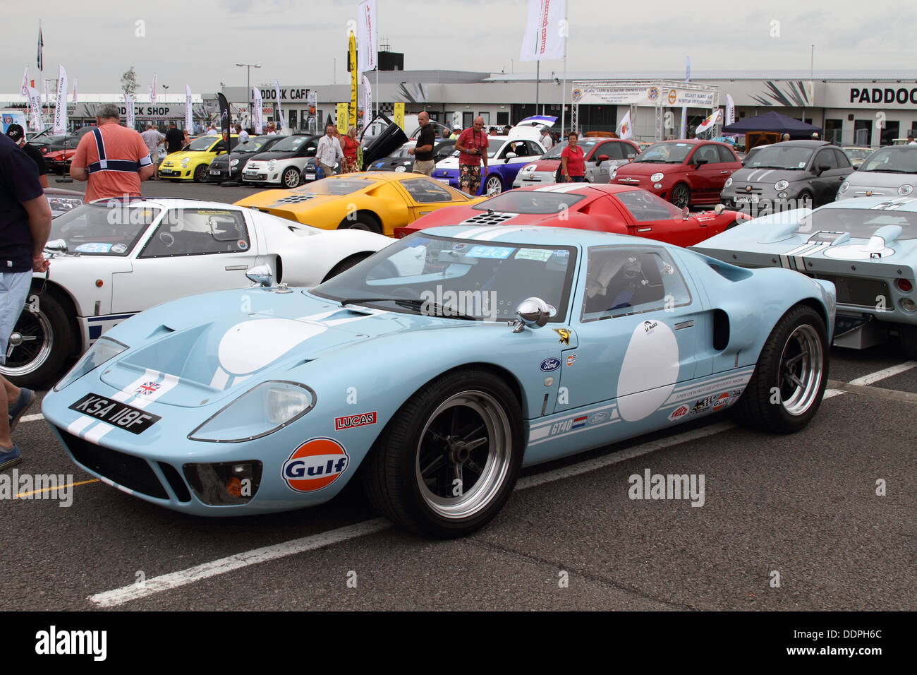 Ford GT40 Sports Car Stock Photo - Alamy