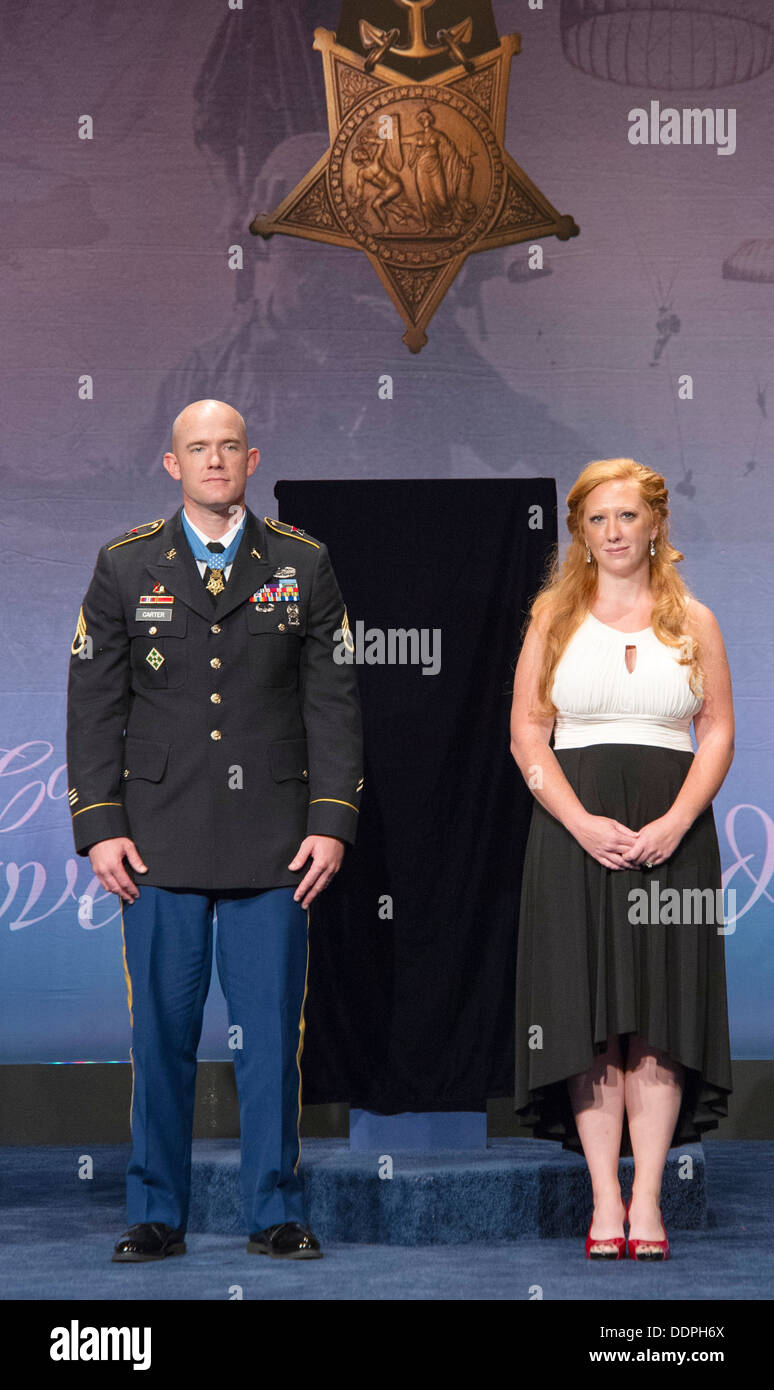 Pictured is the Medal of Honor Hall of Heroes Induction Ceremony in ...
