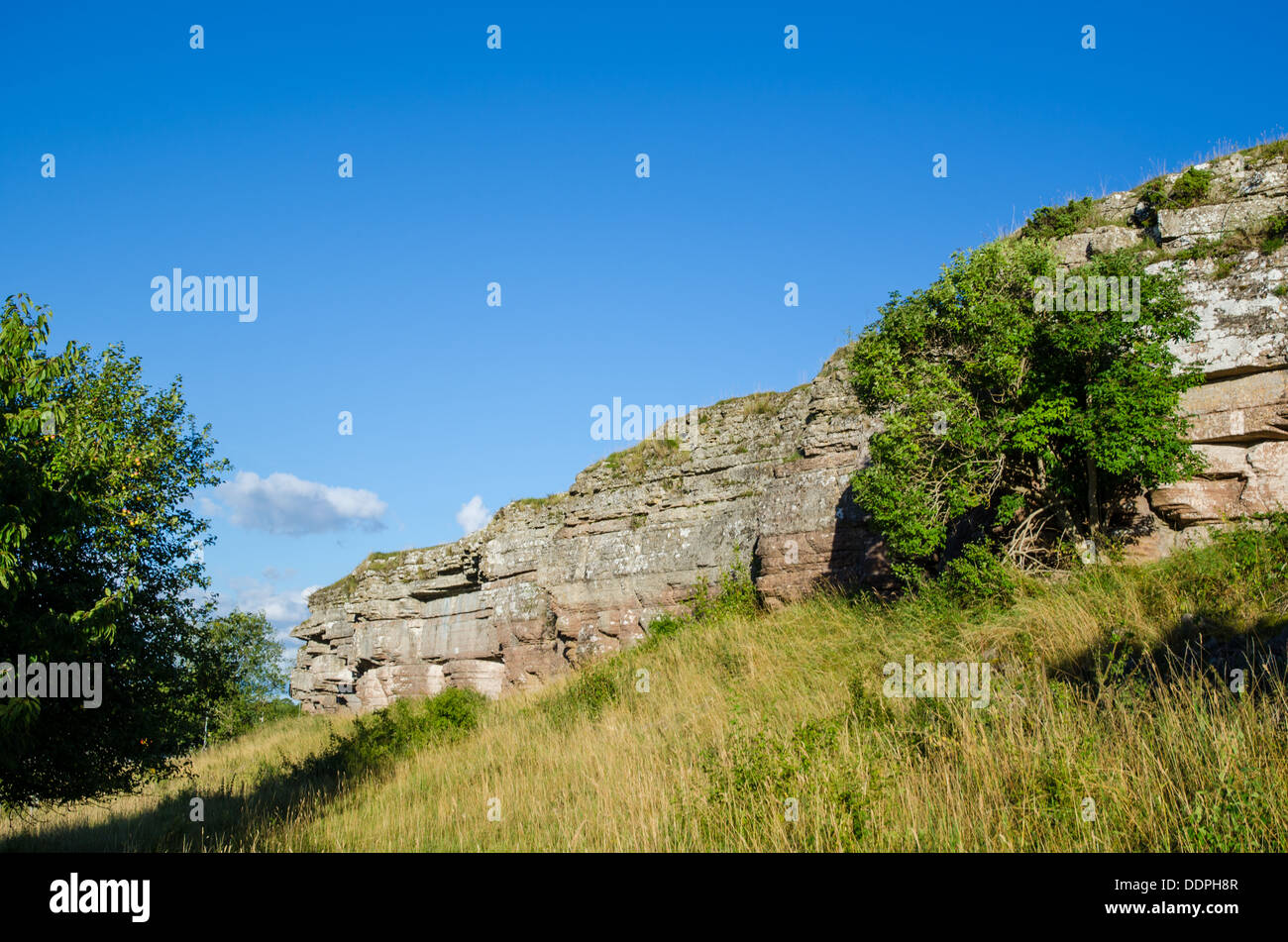 Stone wall oland sweden hi-res stock photography and images - Alamy