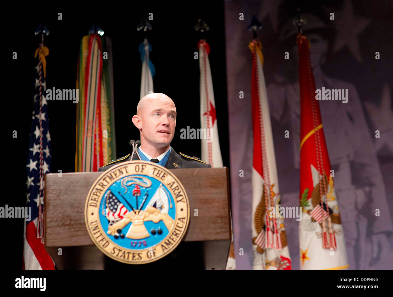 Medal of Honor Hall of Heroes Induction Ceremony in honor of U.S. Army ...
