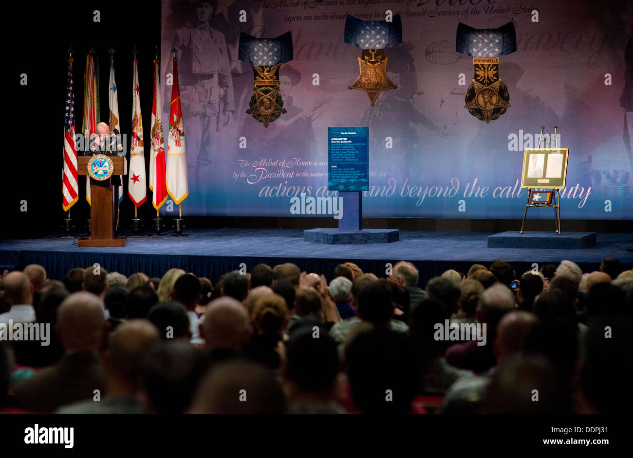 Medal of Honor Hall of Heroes Induction Ceremony in honor of U.S. Army ...