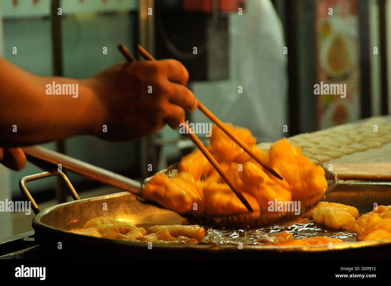 Fried food in Asia Stock Photo - Alamy