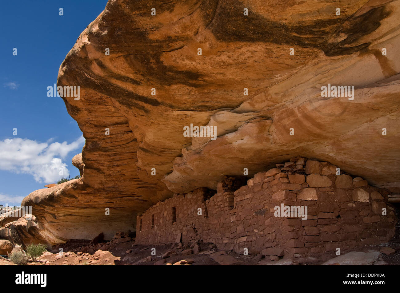 Ancient ruins dating back to early 1300s sit beneath a huge sandstone ...