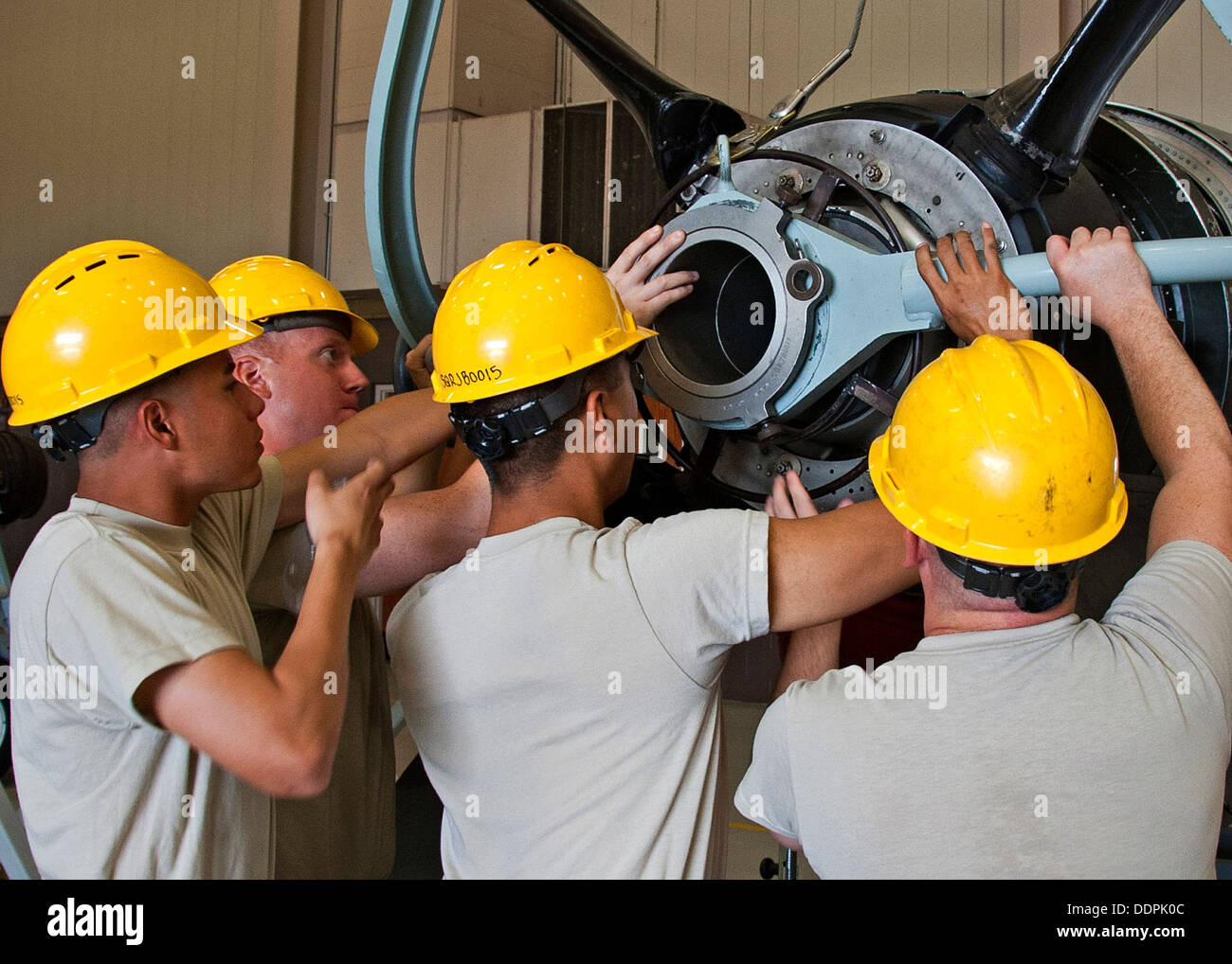 U.S. Air Force Airman Christian Botello, Justin Trathen, Samuel Kwon ...