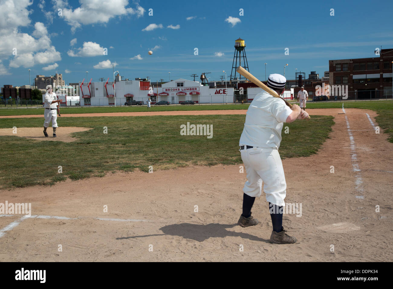 Detroit michigan vintage base ball hi-res stock photography and images ...