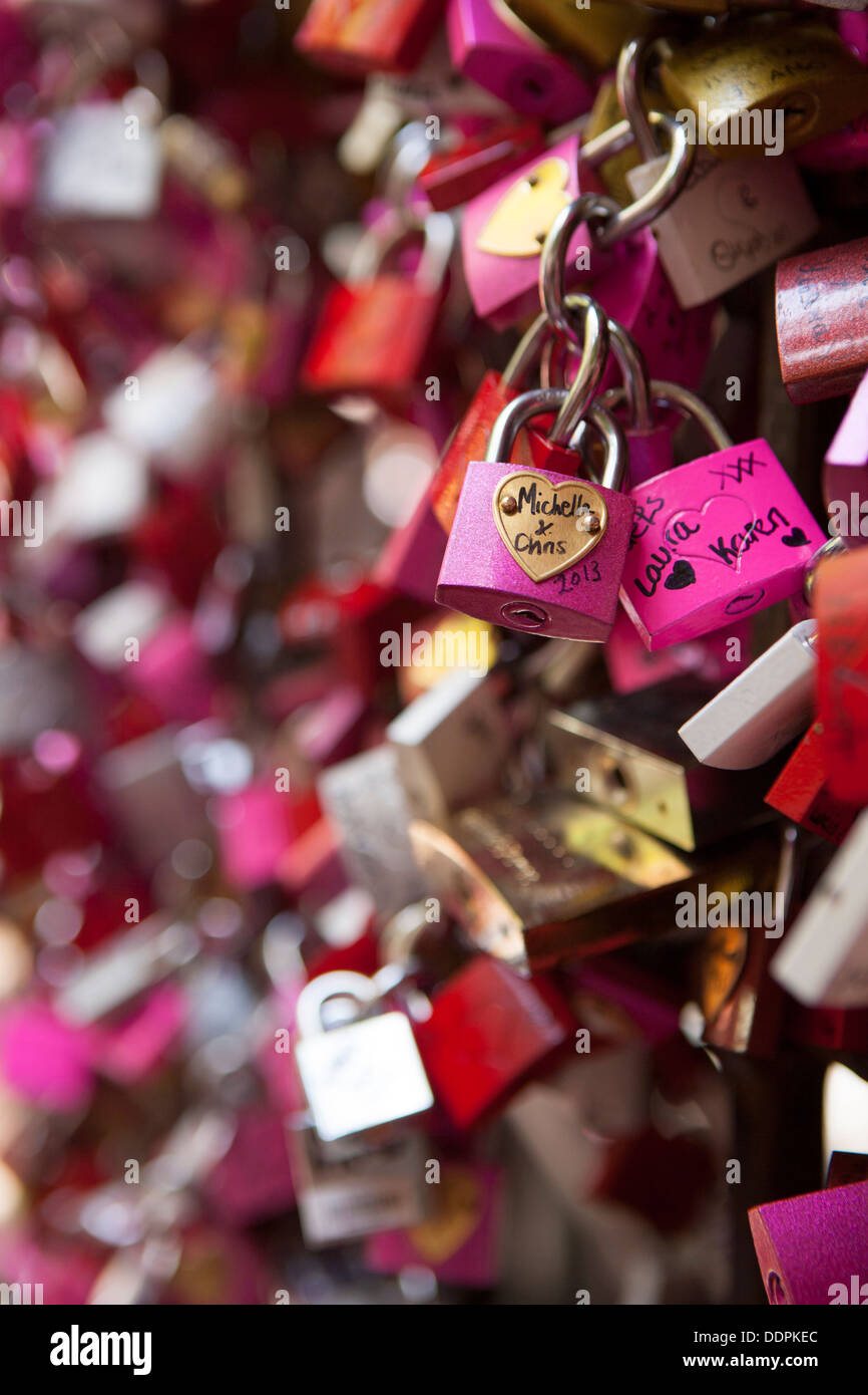 Love of locks hi-res stock photography and images - Alamy