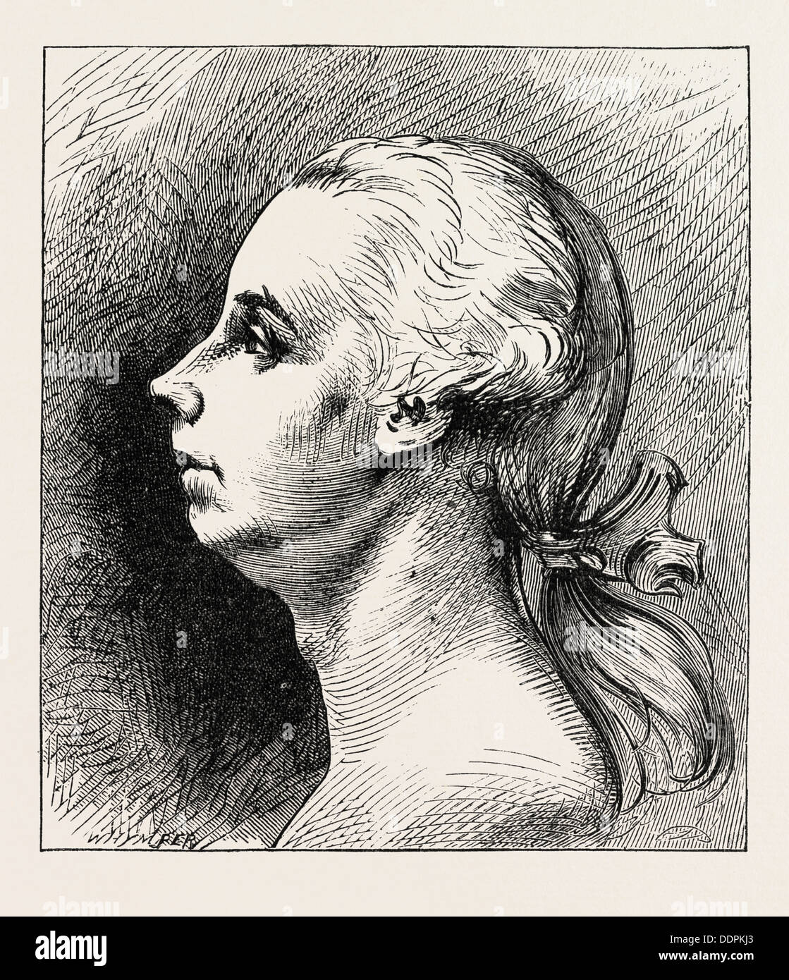 GENERAL WOLFE, British Army officer, 1727-1759, 1870s engraving Stock ...