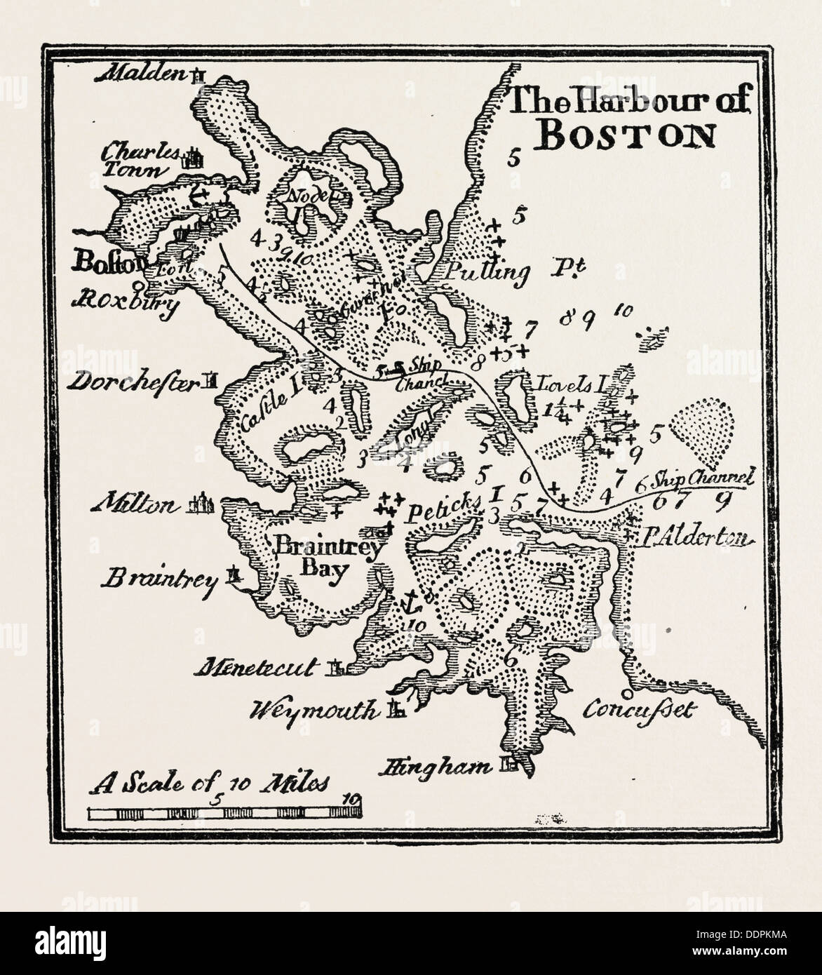 Boston 18th century hi-res stock photography and images - Alamy