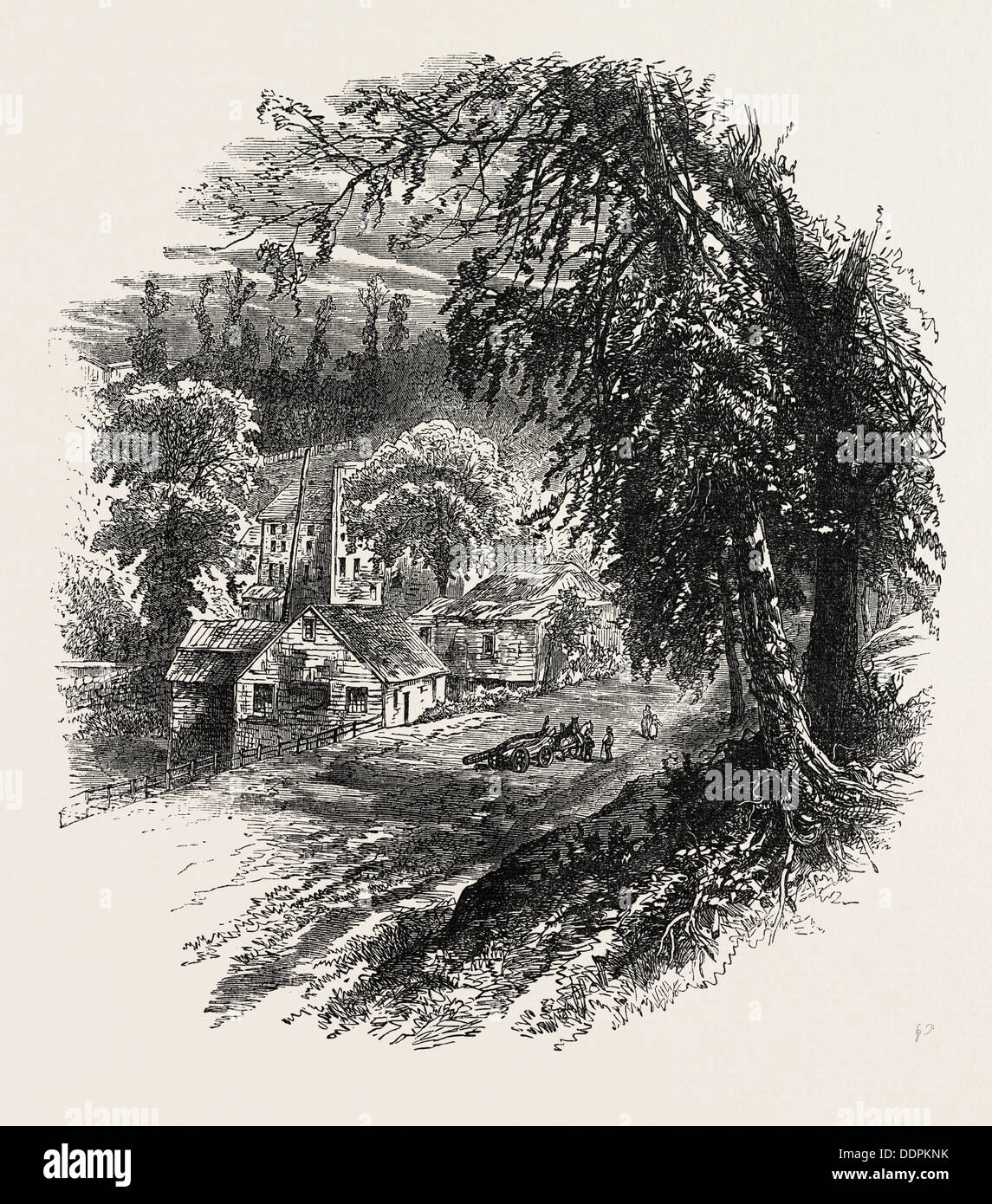 VILLAGE OP YONKERS, NEW YORK, UNITED STATES OF AMERICA, US, USA, 1870s ...