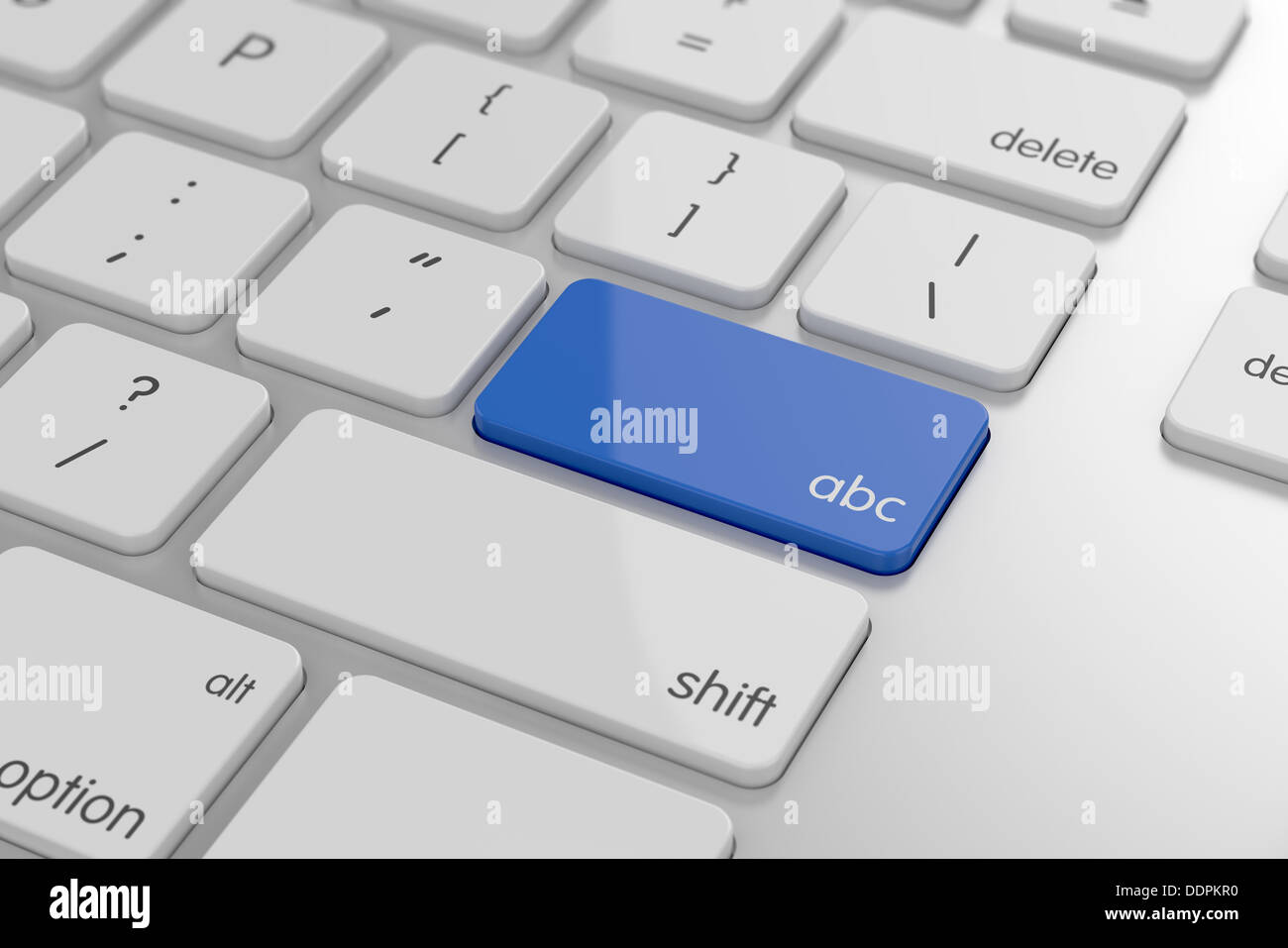 Keyboard buttons letters 3d hi-res stock photography and images - Alamy