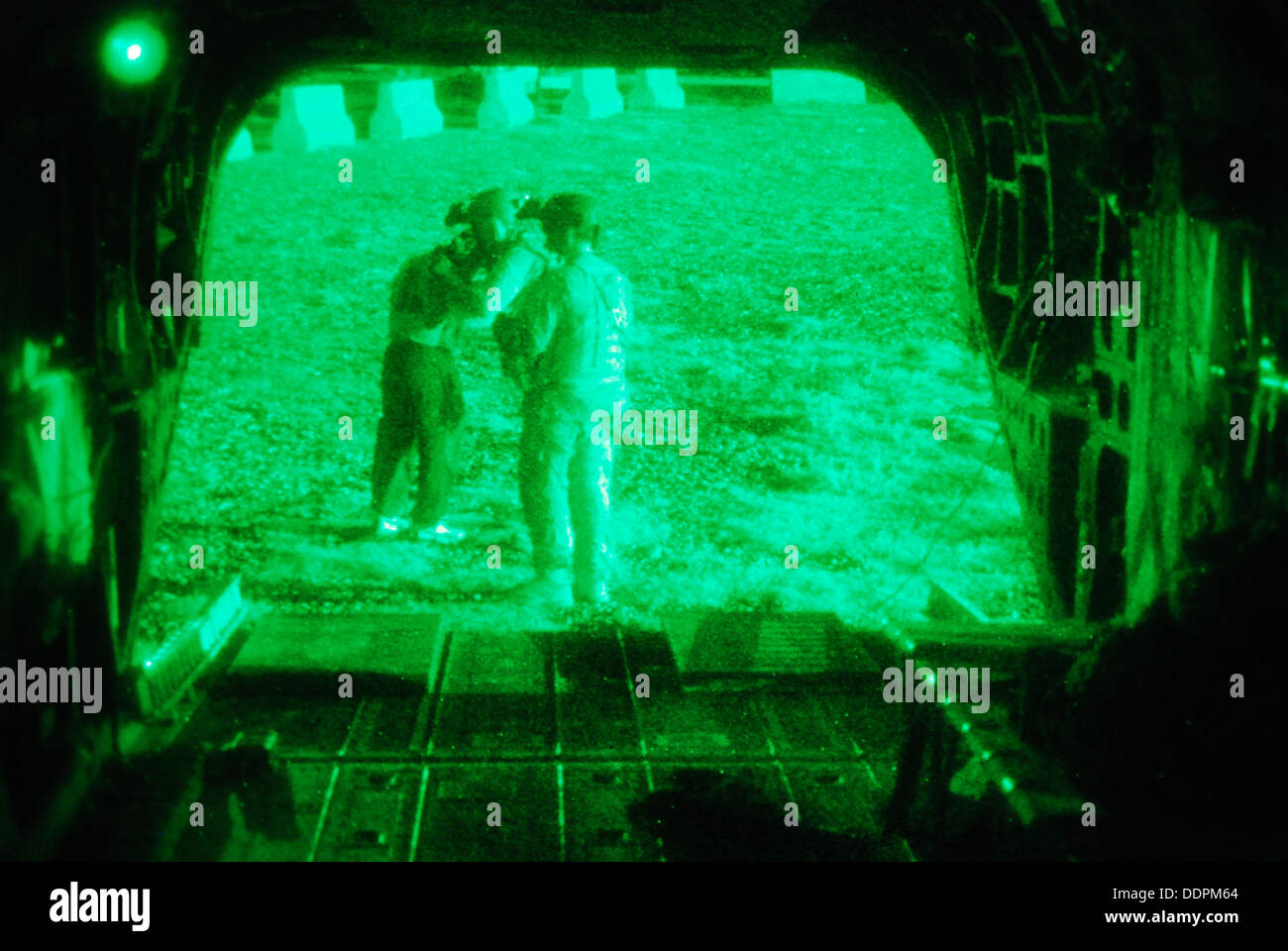 Spc. Tyler McConnell, a CH-47 Chinook helicopter crew chief assigned to ...