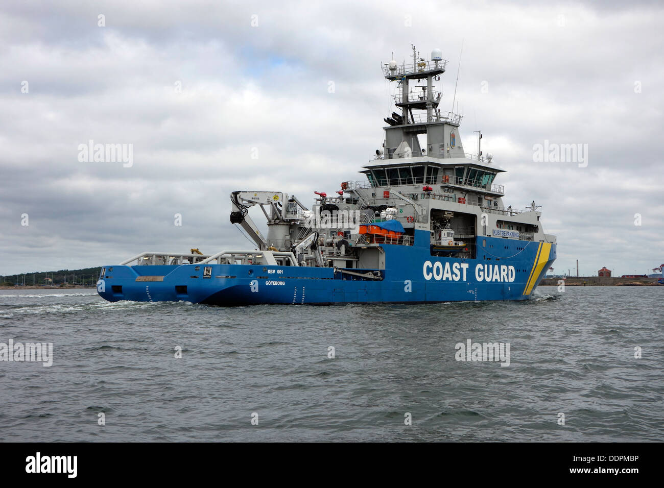 Swedish Coast Guard. Ship Poseidon combines the characteristic of both ...