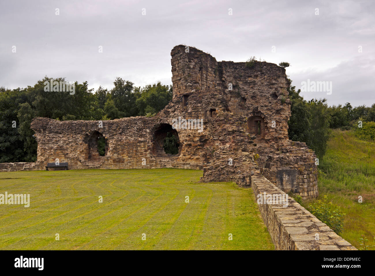 Flint Castle North West Tower, North Wales Stock Photo - Alamy
