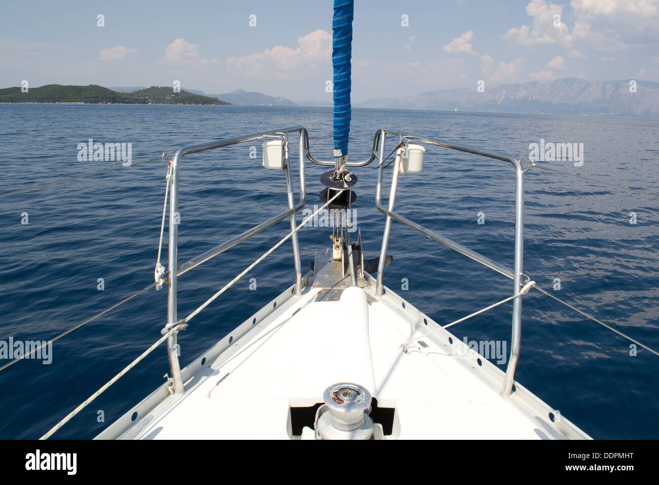 Greece Harbour Stock Photo - Alamy