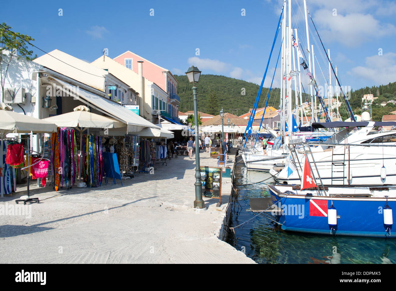 Greece Harbour Stock Photo - Alamy