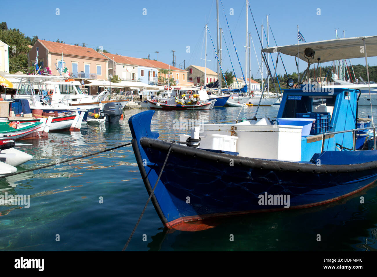 Greece Harbour Stock Photo - Alamy