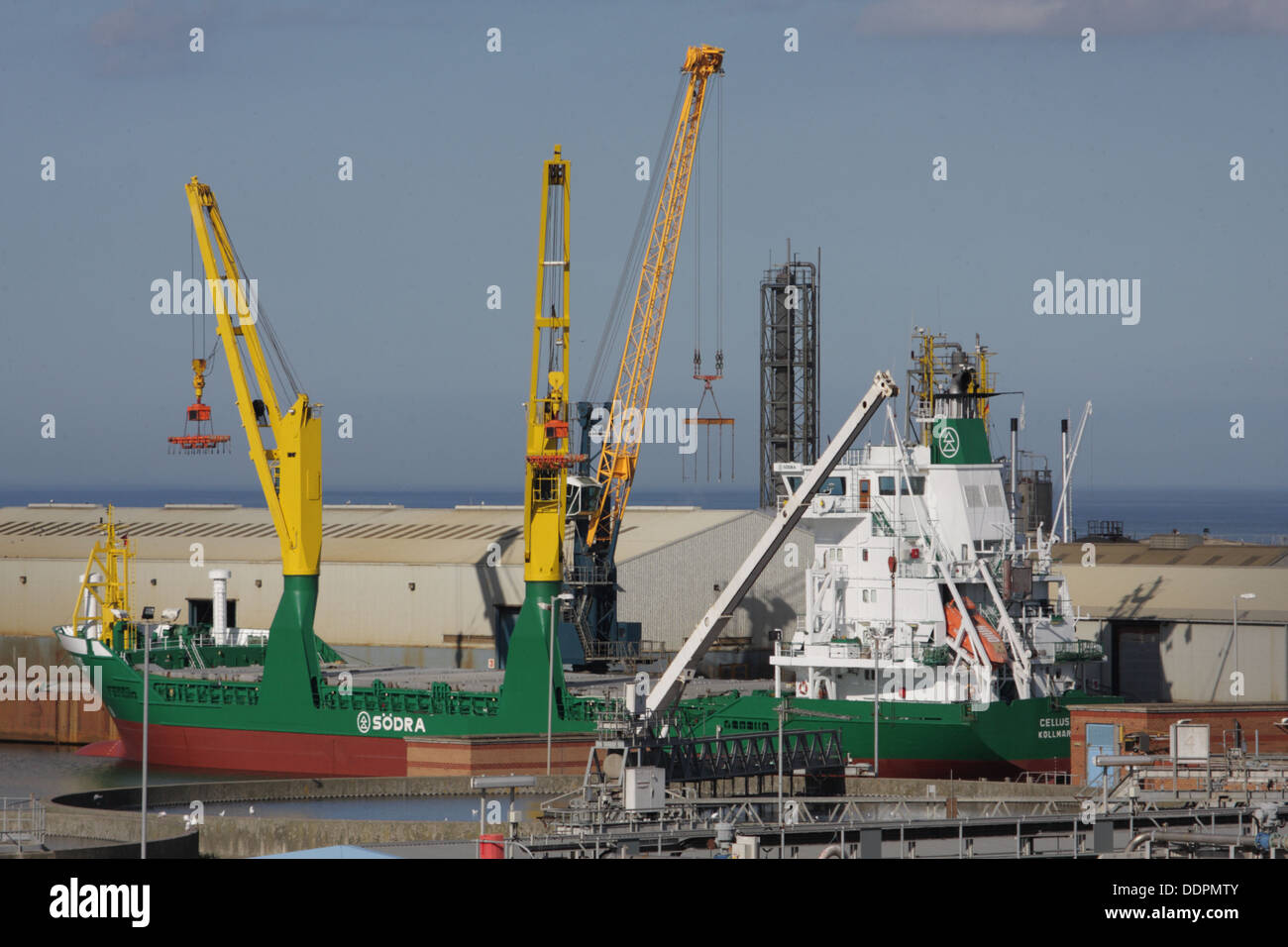 Cellus Kollmar Cargo Ship, Hendon Docks, Sunderland Stock Photo - Alamy
