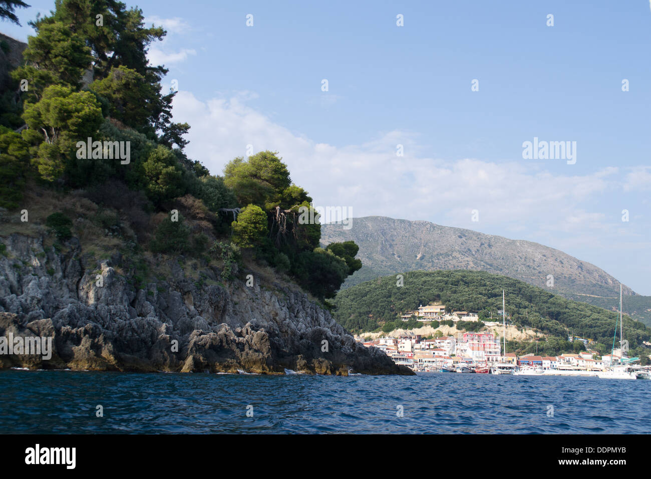 Greece Harbour Stock Photo - Alamy