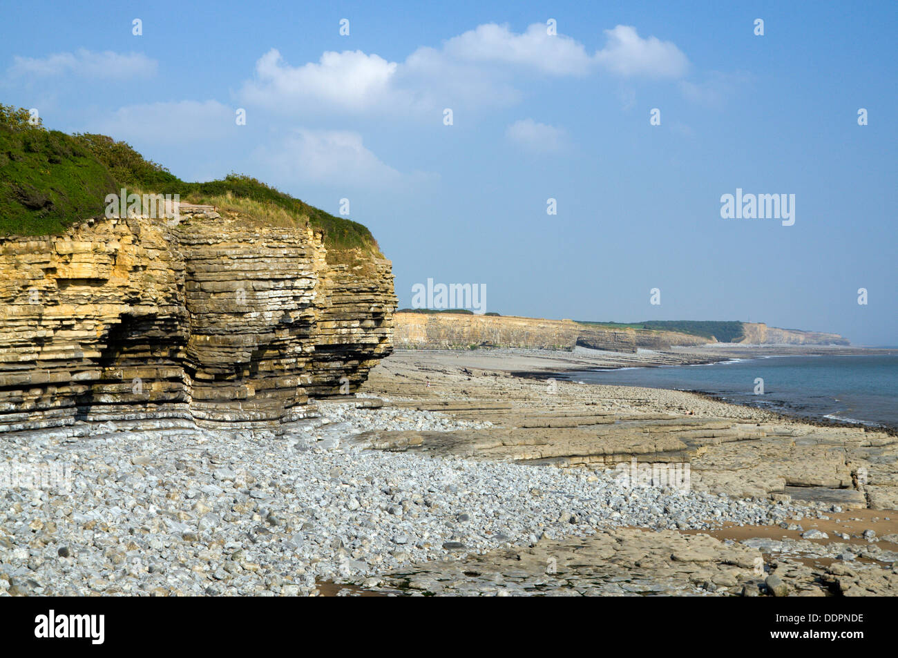 st donats beach near llantwit major glamorgan heritage coast vale of ...