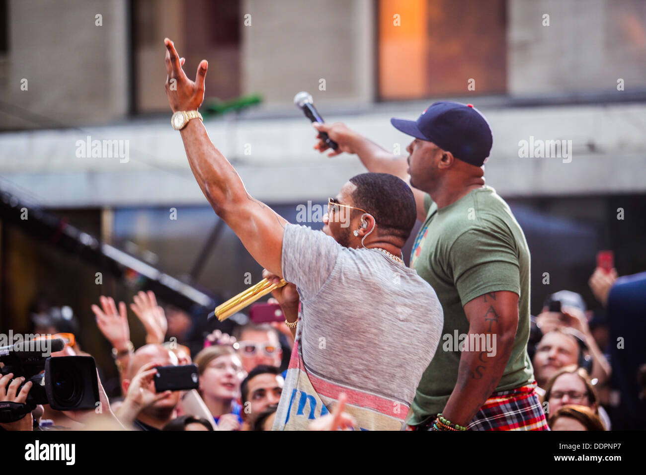 Florida Georgia Line and Nelly perform at The Today Show on September ...
