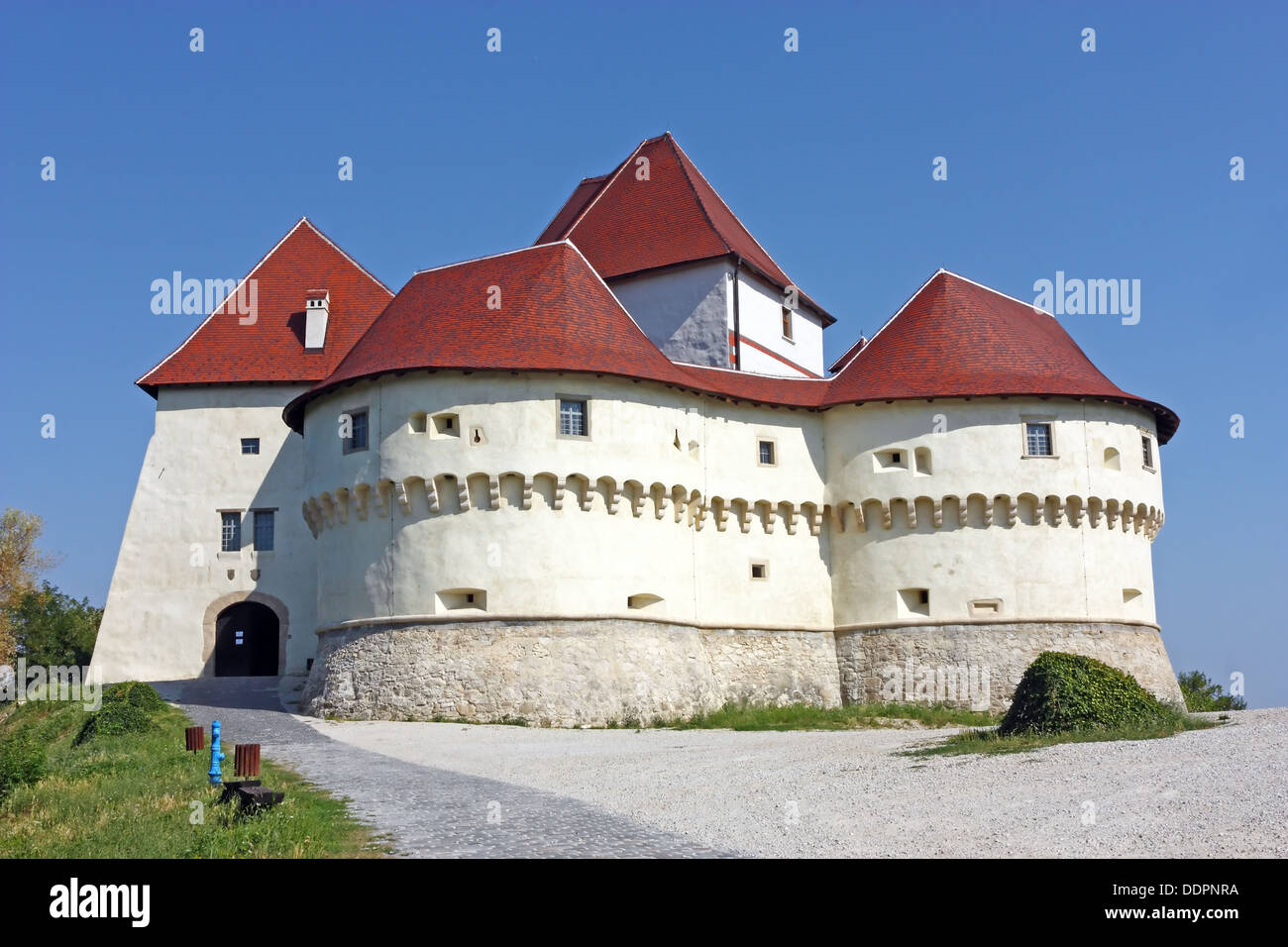 Veliki Tabor, castle and museum in northwest Croatia, dating from the ...