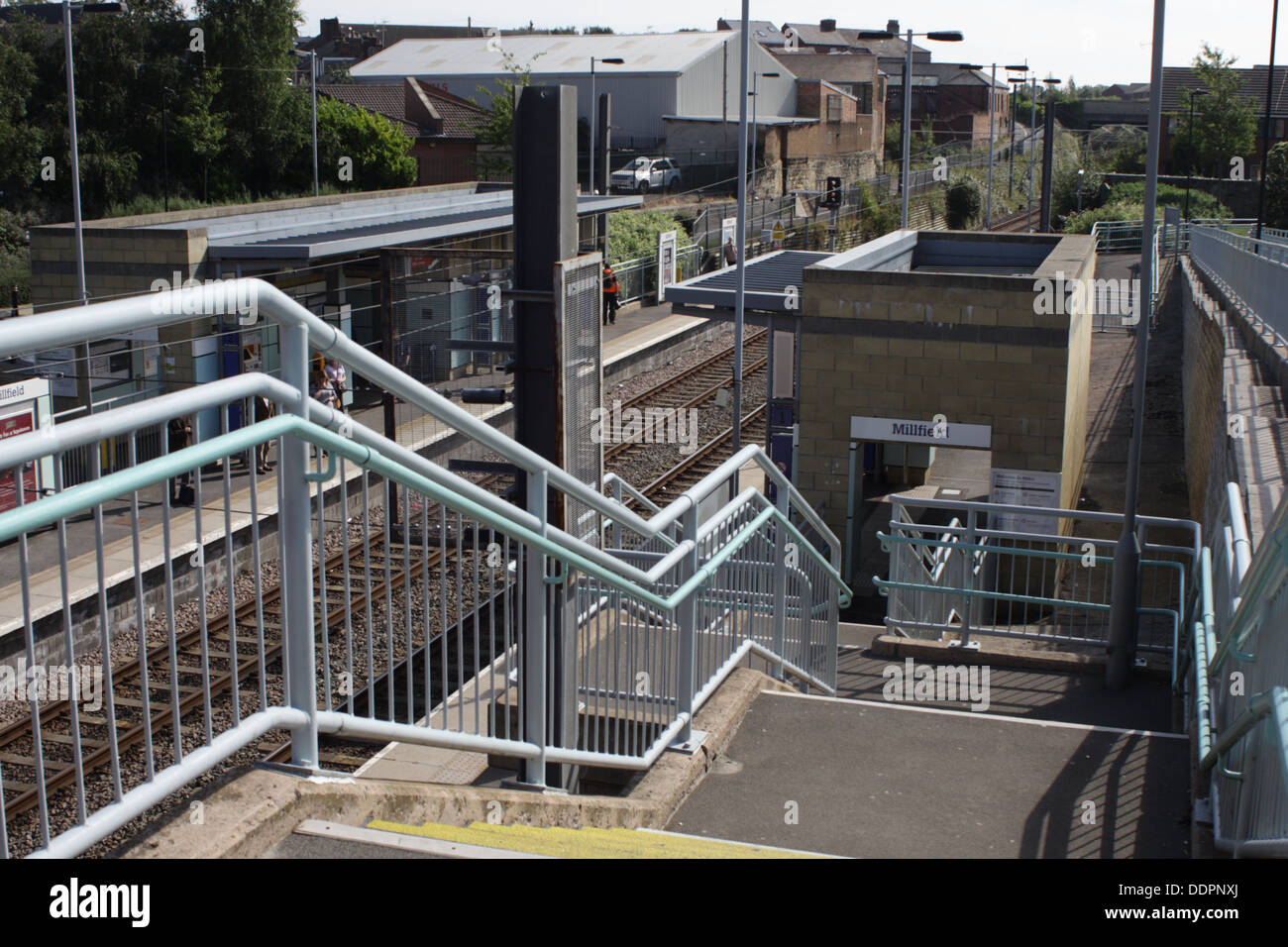 Metro Station, Millfield, Sunderland Stock Photo - Alamy