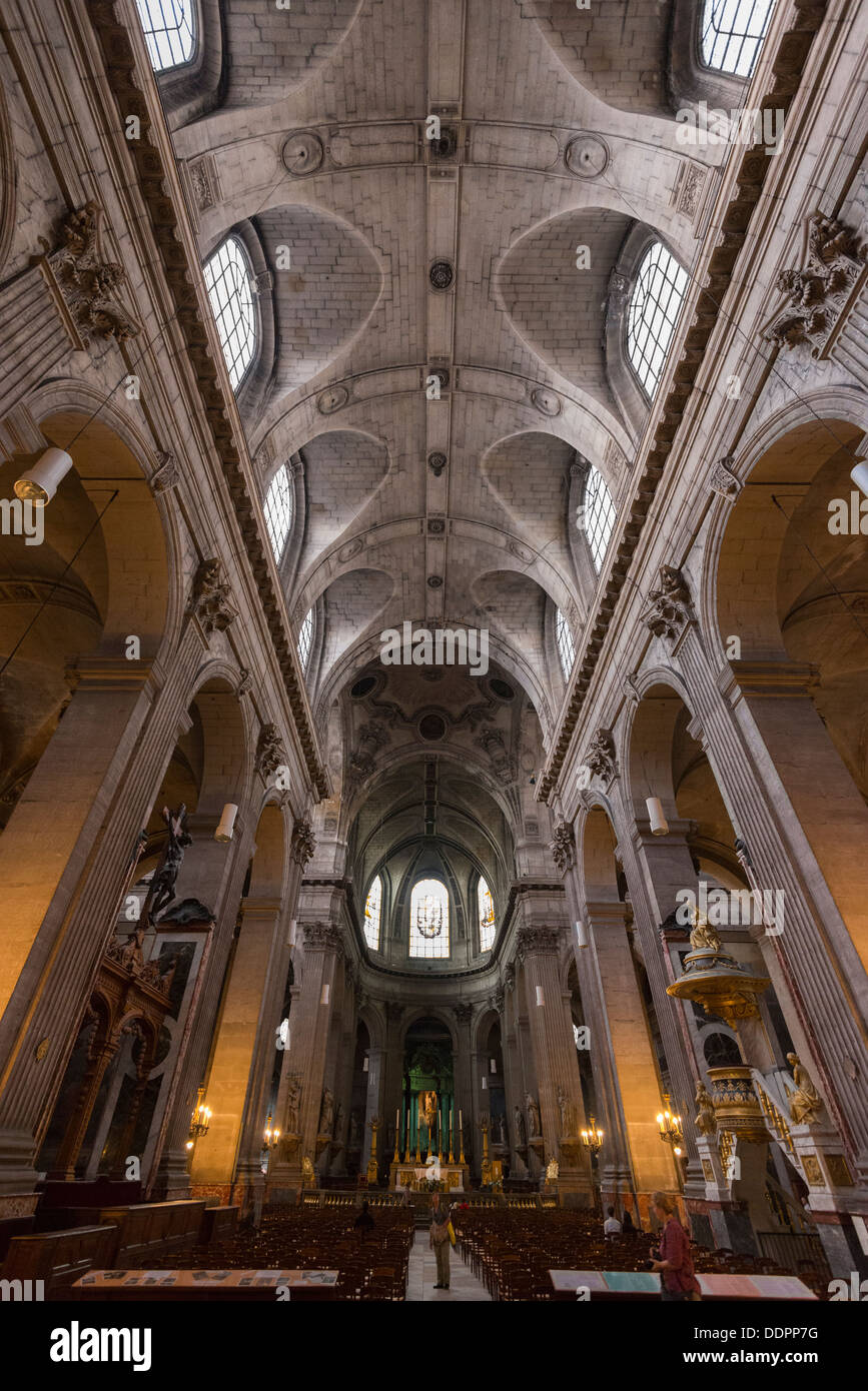 Sulpice paris altar hi-res stock photography and images - Alamy