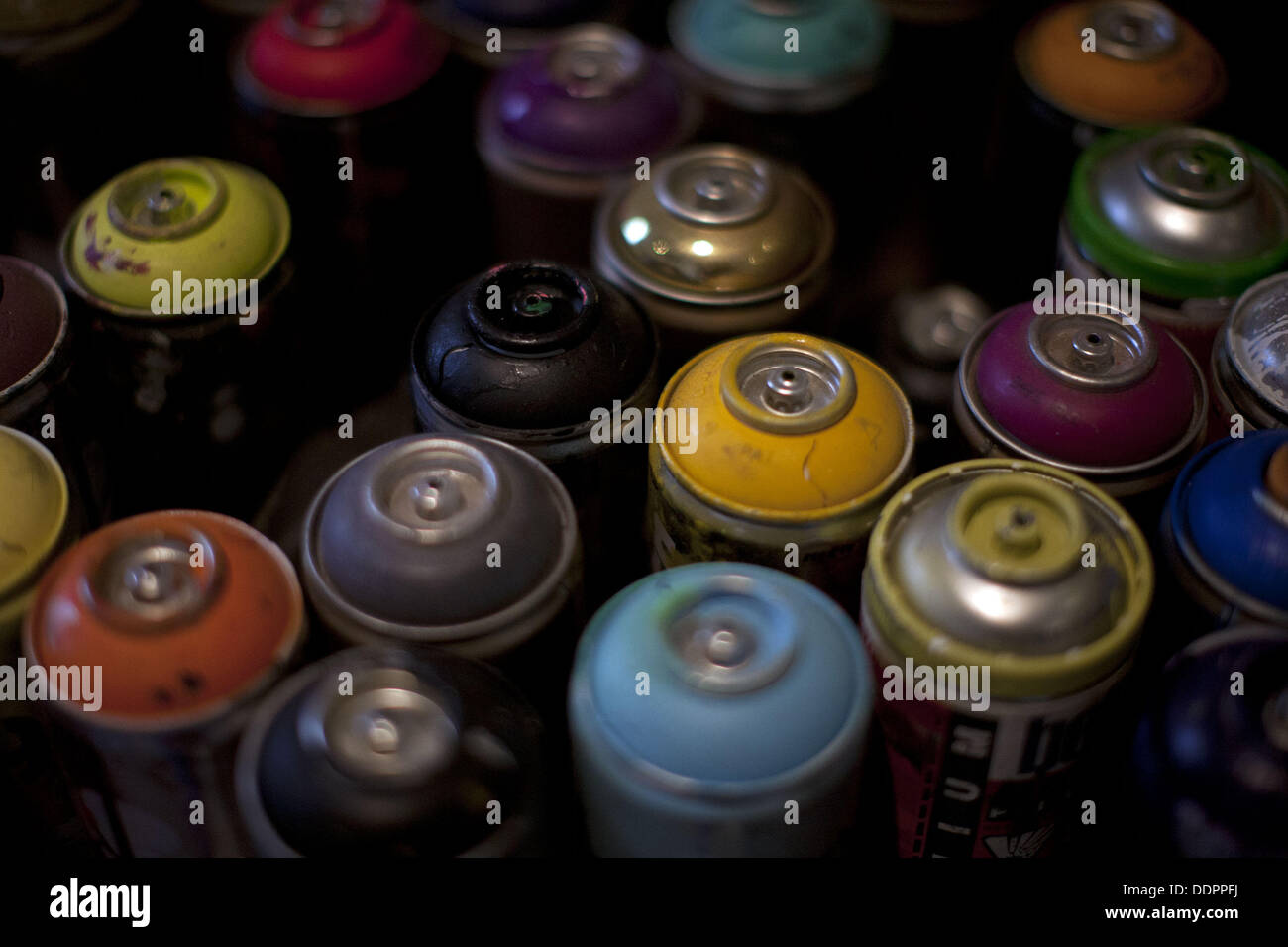 Los Angeles, CALIFORNIA, USA. 4th Sep, 2013. A picture of spray paint ...