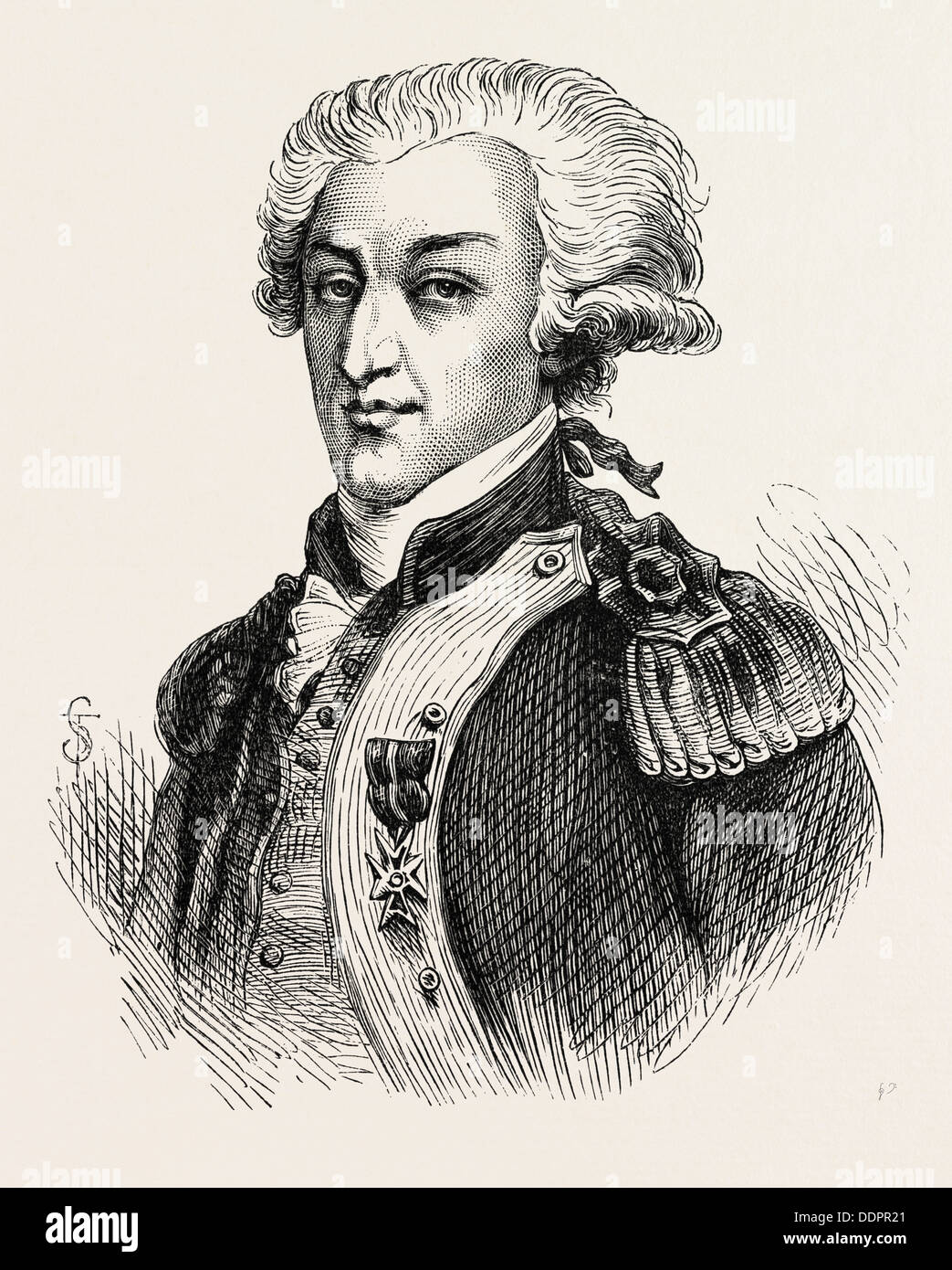 THE MARQUIS DE LAFAYETTE led troops alongside George Washington in the ...