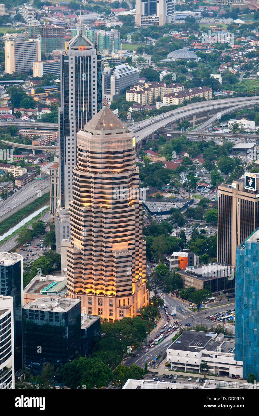 Skyscrapers in downtown KL Stock Photo - Alamy