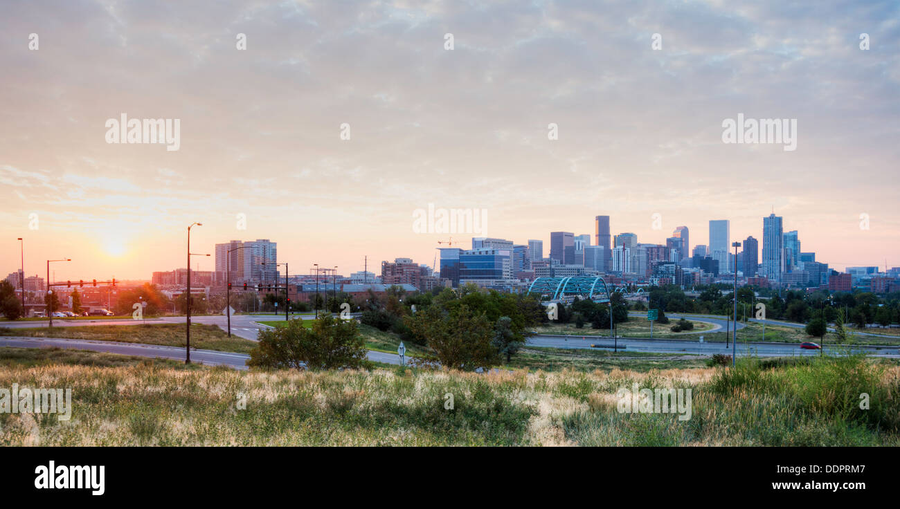 Denver skyline west hi-res stock photography and images - Alamy