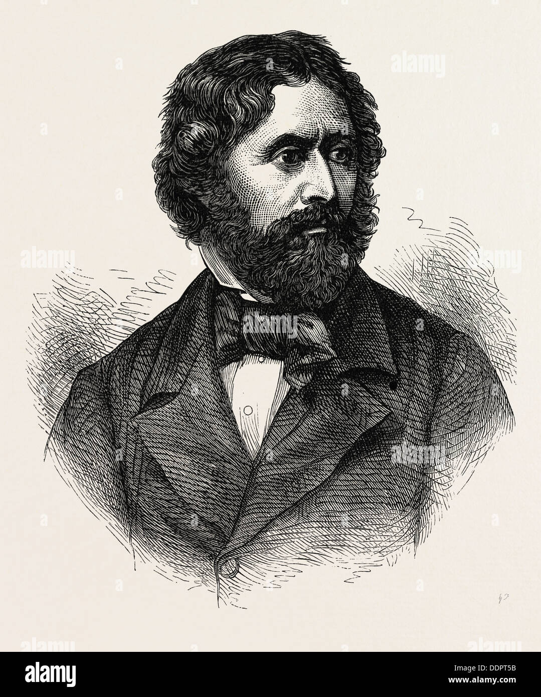 PORTRAIT OF JOHN CHARLES FREMONT, He was an American military officer ...