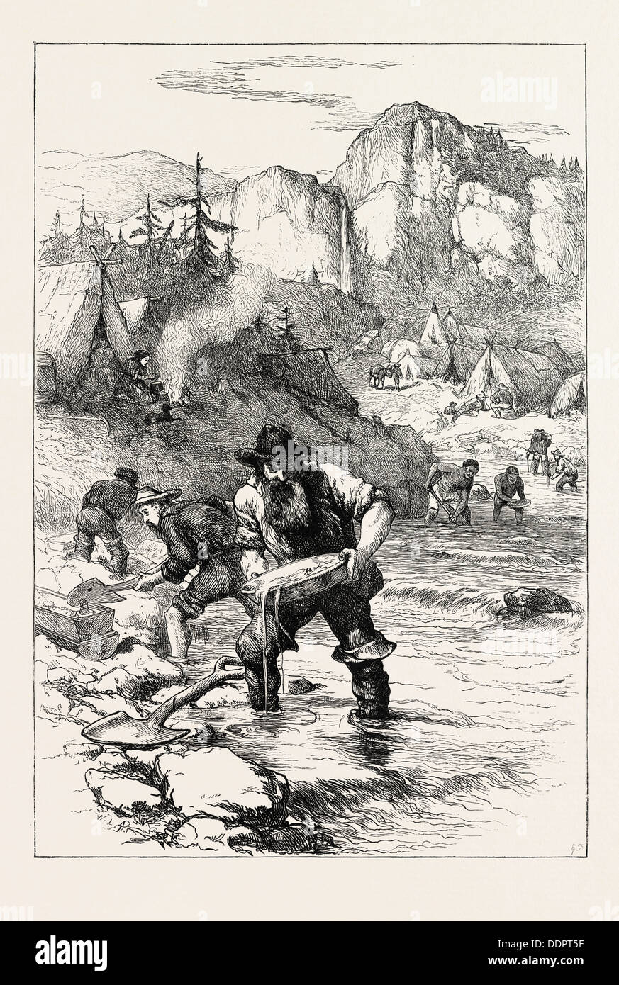 Gold washing hi-res stock photography and images - Alamy