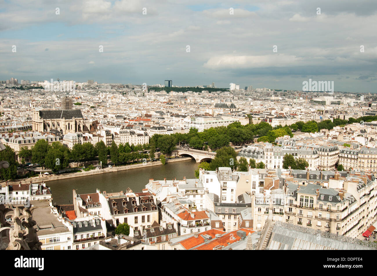 Nice view from Paris Stock Photo - Alamy