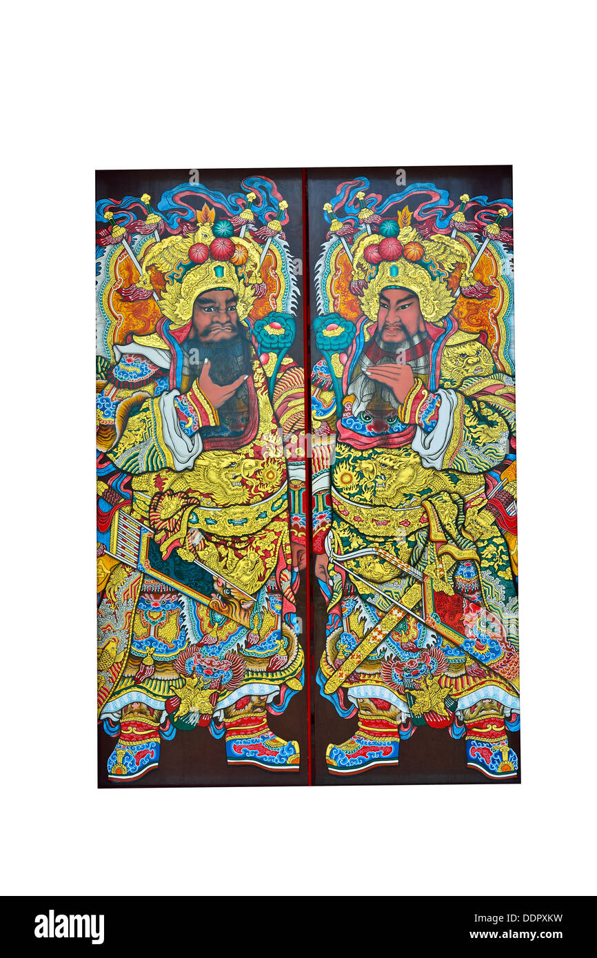 Ancient chinese armor Cut Out Stock Images & Pictures - Alamy