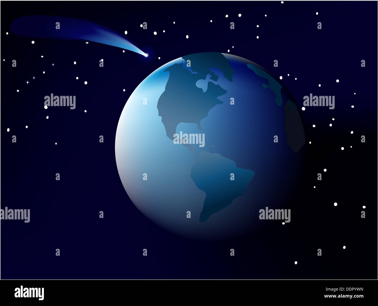 Star comet hi-res stock photography and images - Alamy