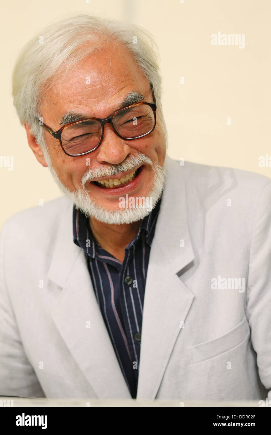 Hayao Miyazaki, September 6, 2013, Tokyo, Japan: Director Hayao ...