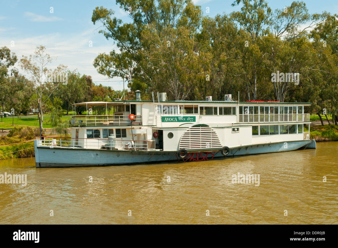 Paddlesteamer Avoca, Mildura, Victoria, Australia Stock Photo - Alamy