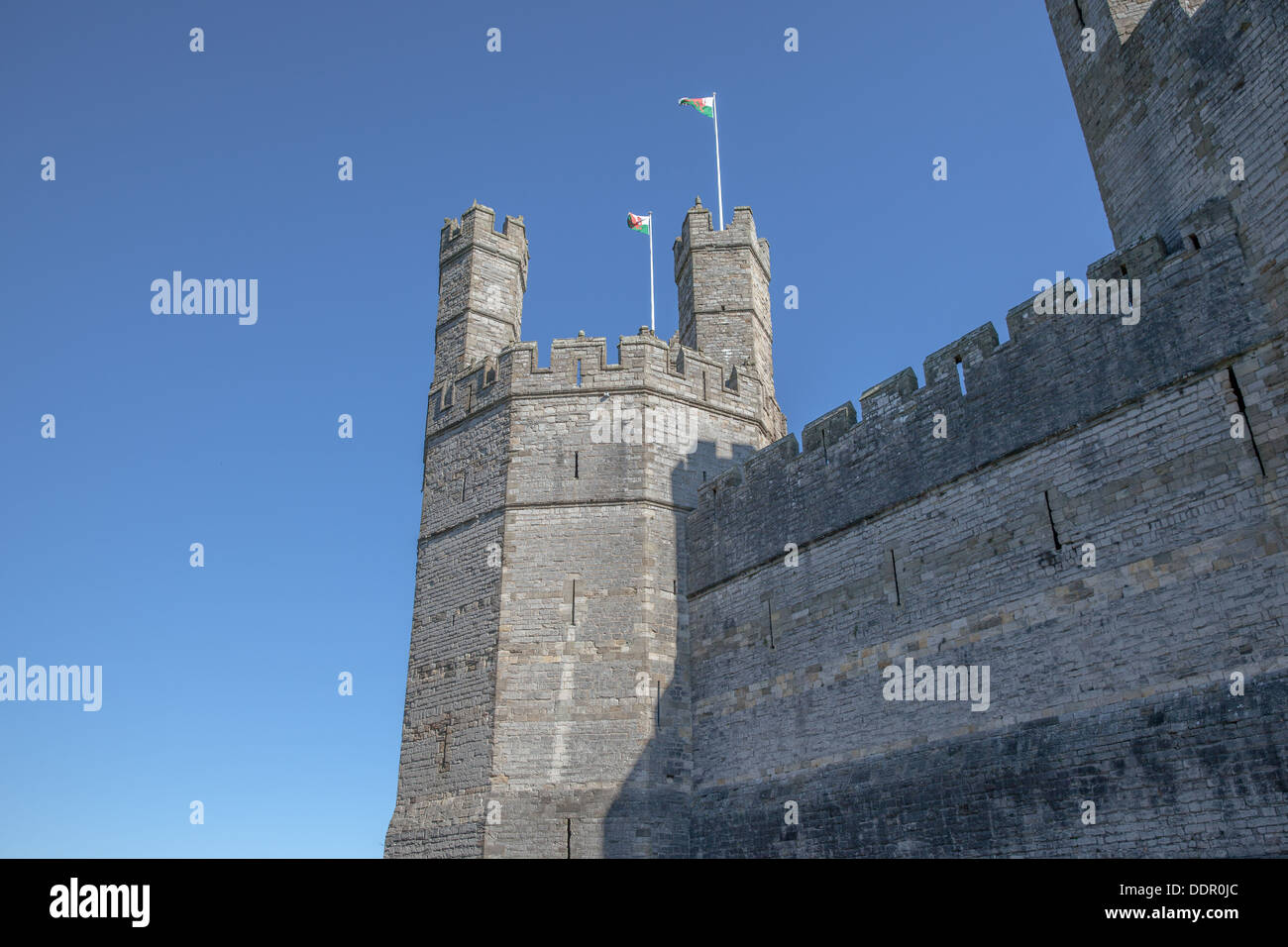 View of castle from outside Stock Photo - Alamy
