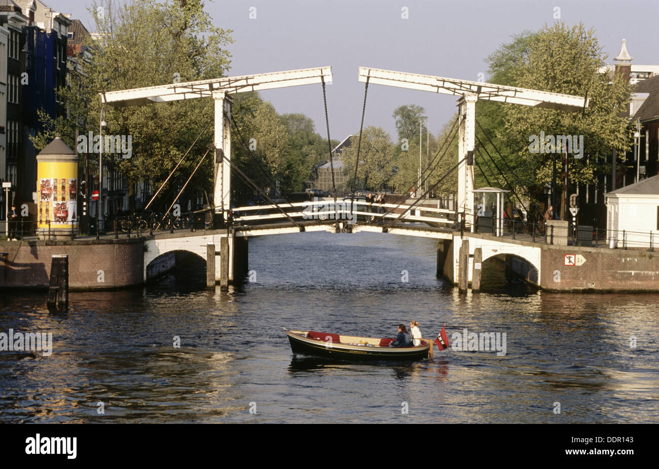 Amsterdam lifting bridge hi-res stock photography and images - Alamy