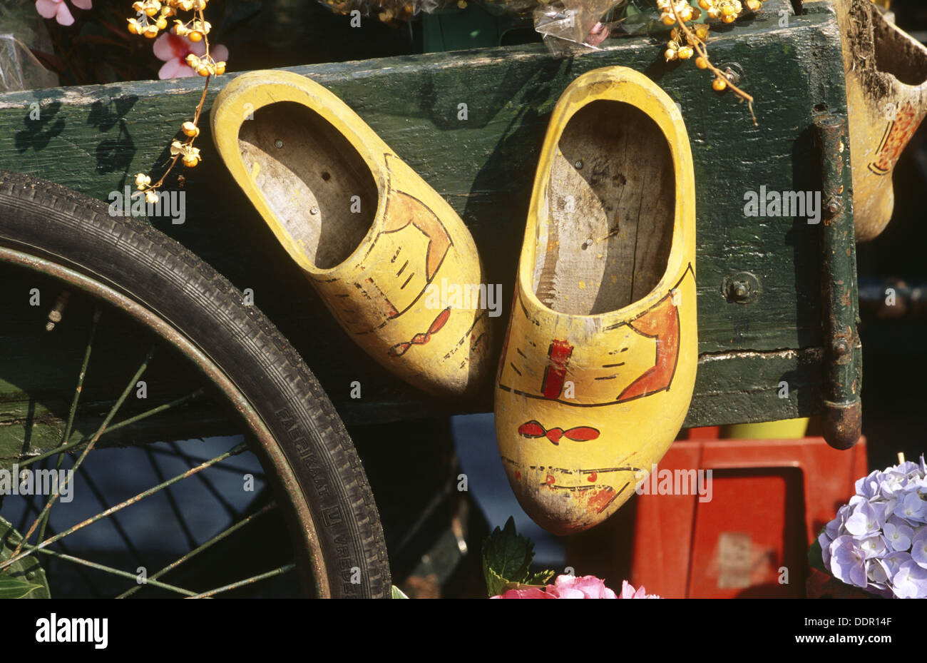Yellow clogs hi-res stock photography and images - Alamy