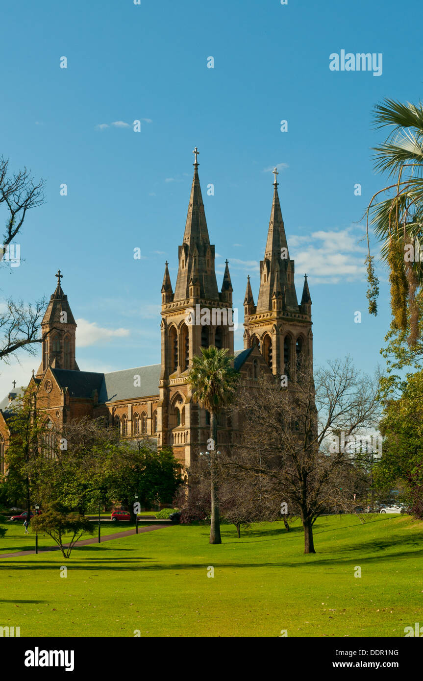 St Peter's Cathedral, Adelaide, South Australia, Australia Stock Photo ...