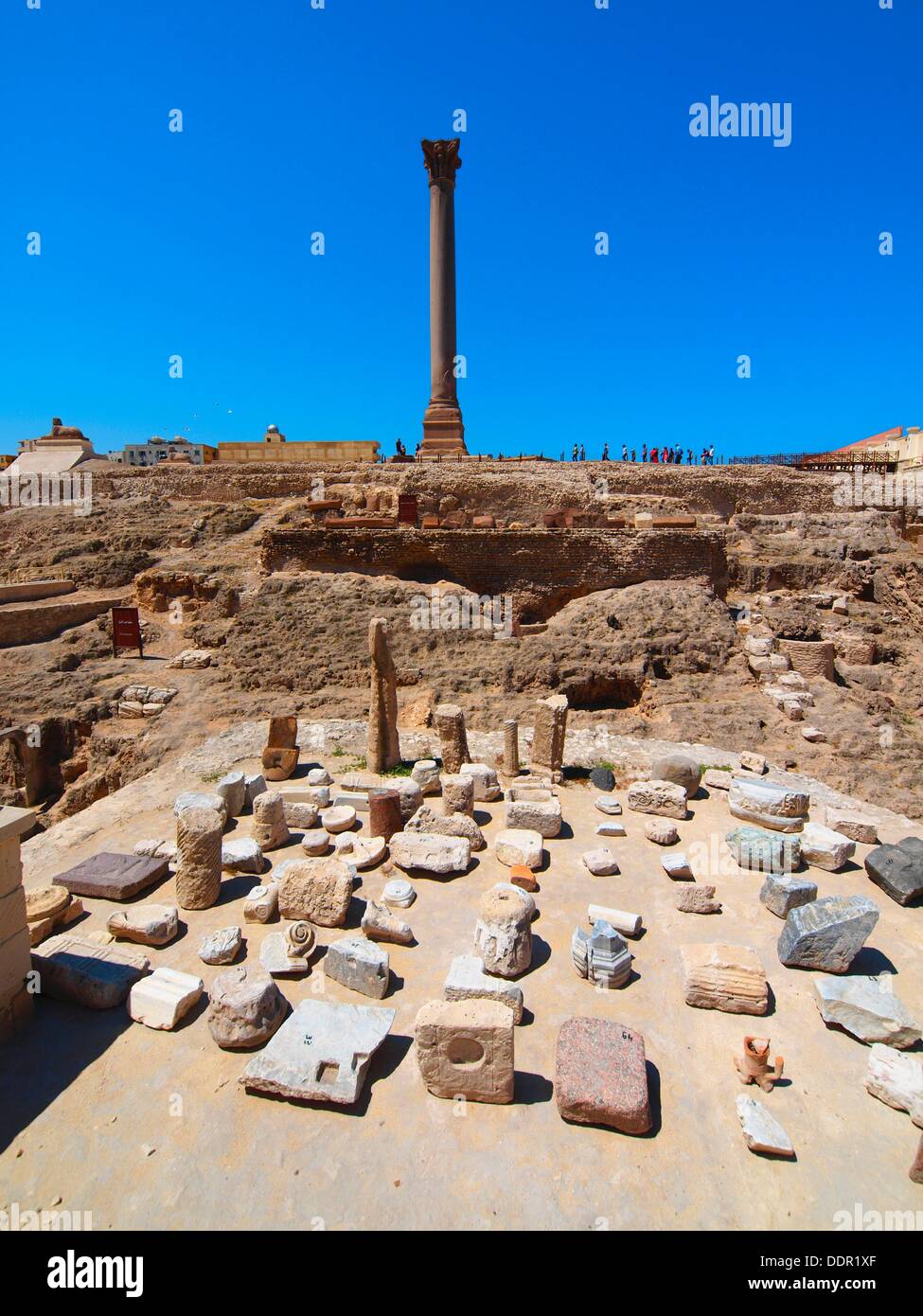 The serapeum of alexandria hi-res stock photography and images - Alamy