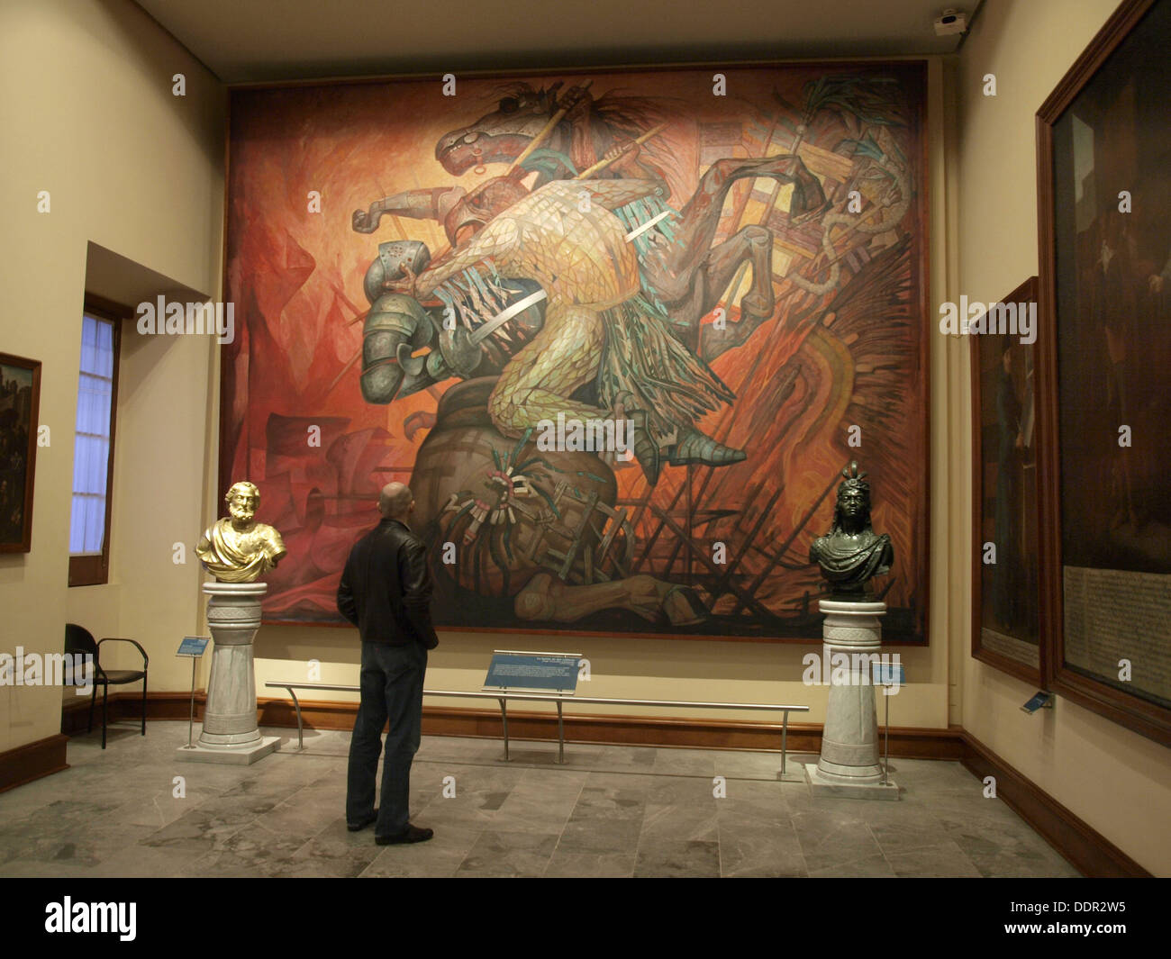 Castillo de chapultepec mural hi-res stock photography and images - Alamy