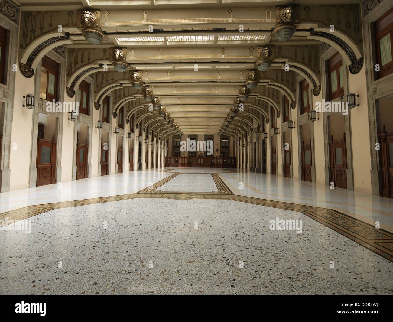 Treasure Hall. Palacio Nacional. Ciudad de México Stock Photo - Alamy