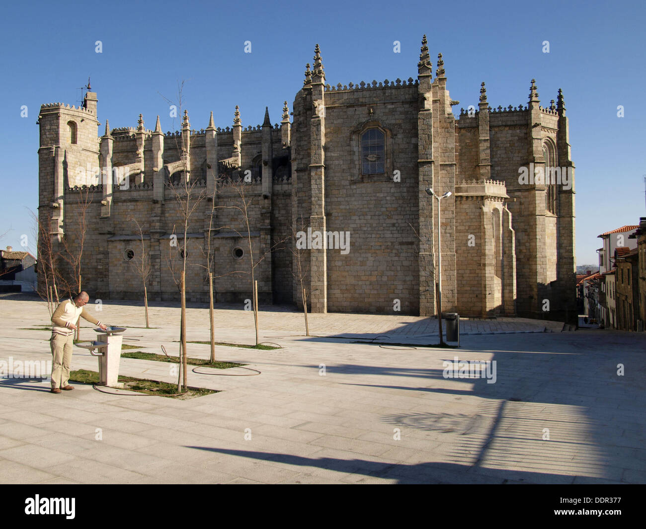Se Catedral. Guarda. Portugal Stock Photo - Alamy