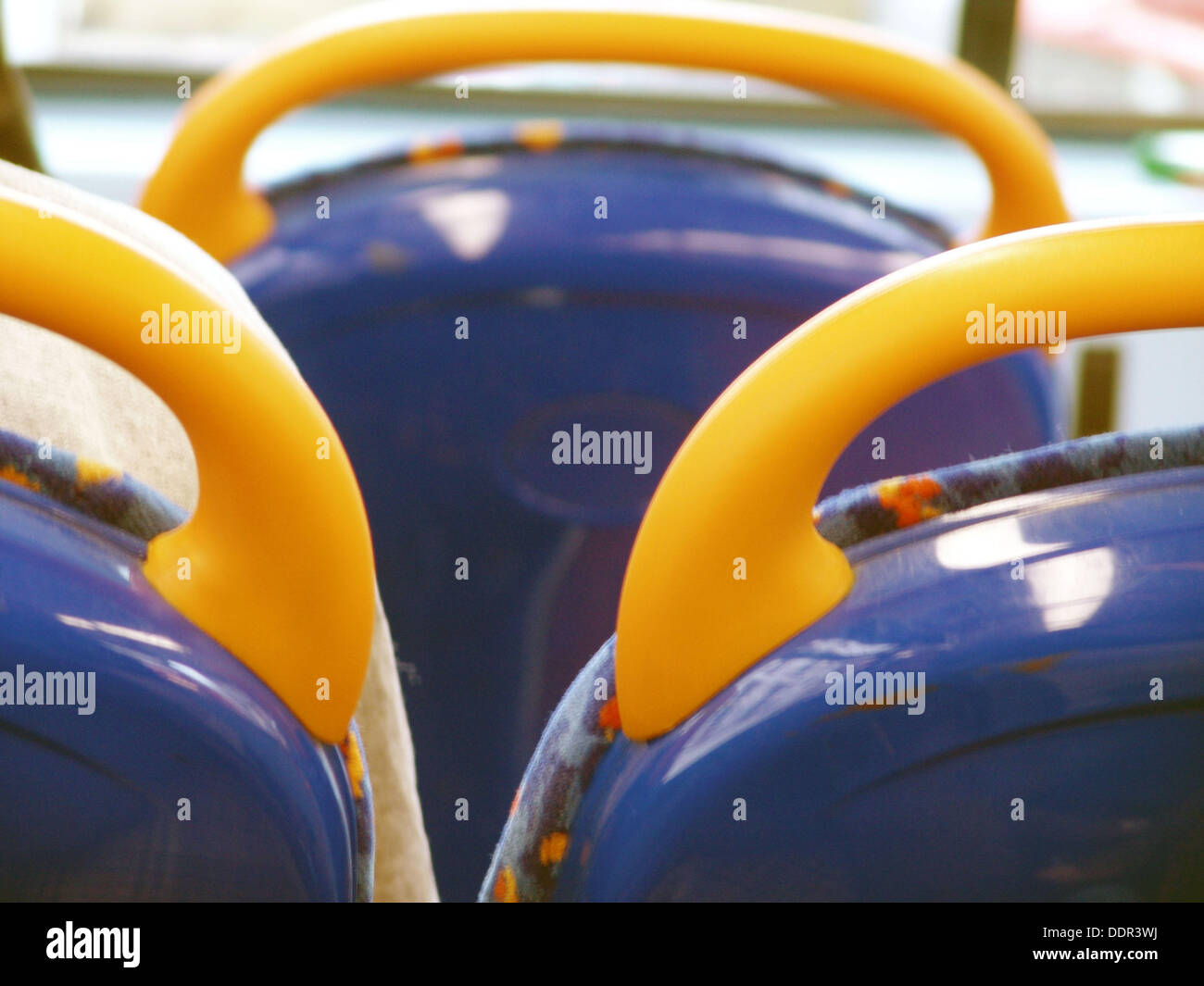 Inside a london bus hi-res stock photography and images - Alamy