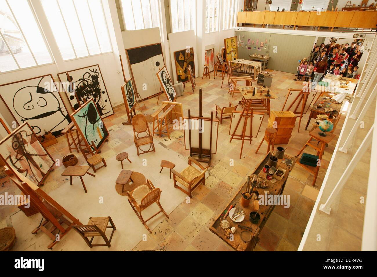 Joan miro mallorca and taller sert hi-res stock photography and images ...