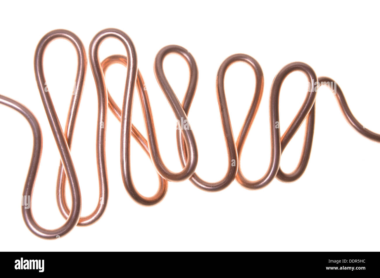 Abstract impulse of current, copper wire Stock Photo - Alamy